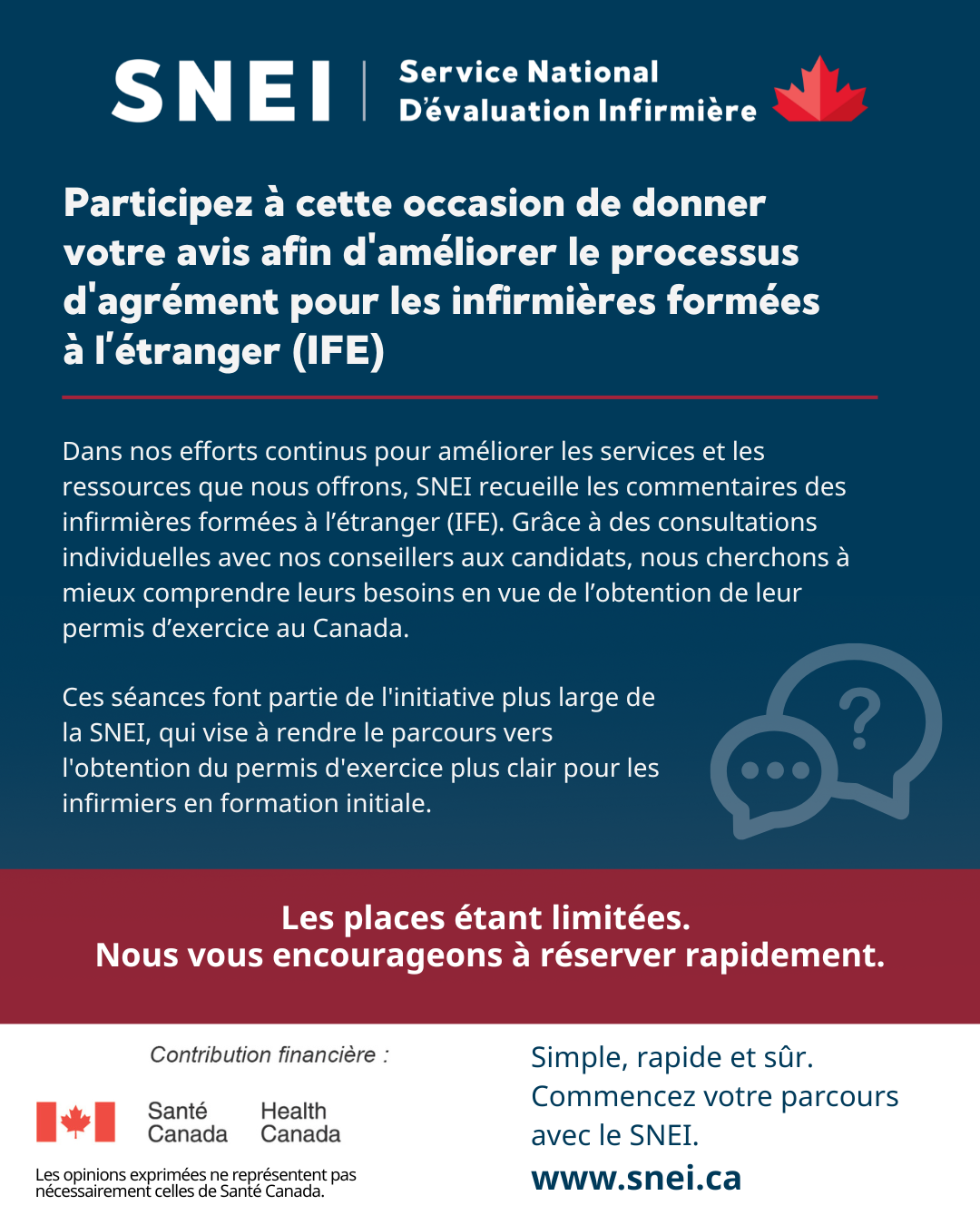 Initiative Accès et soutien du SNEI - Service national d'evaluation ...